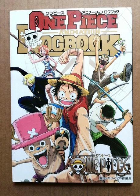 ONE PIECE ANIMATION Logbook Guide Eiichiro Oda Japanese Anime Art Book ...