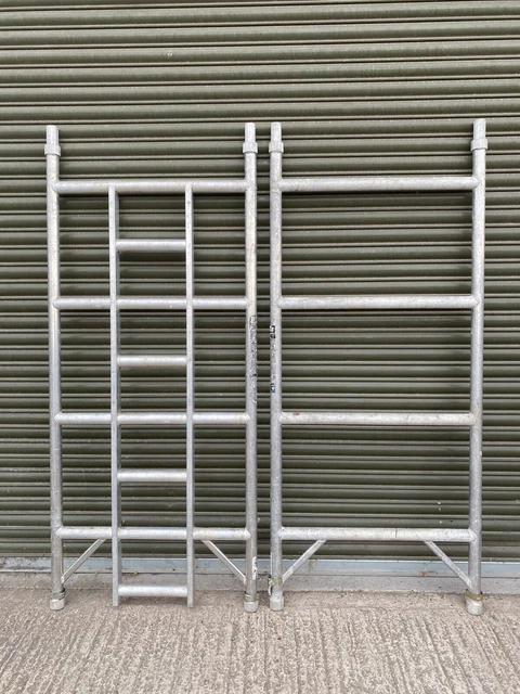 BOSS YOUNGMAN 4 Rung 2.0m Aluminium Scaffold Tower Narrow Frames Inc ...