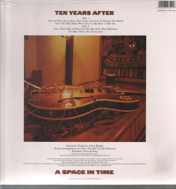 TEN YEARS AFTER A Space In Time LP vinyl Europe Chrysalis 2012 LP still sealed EUR 68,72 ...