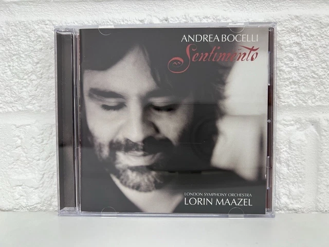 ANDREA BOCELLI CD Collection Album Sentimento London Symphony Orchestra ...