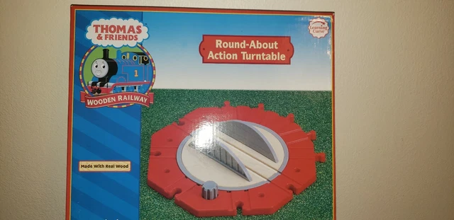 THOMAS THE TRAIN Learning Curve Round-About Action Turntable 2006 NIB ...