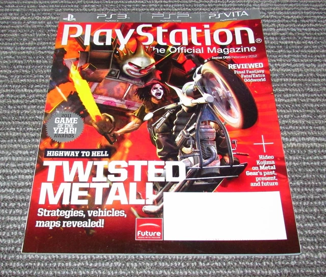 PLAYSTATION OFFICIAL MAGAZINE February 2012 Issue 55 (Twisted Metal ...