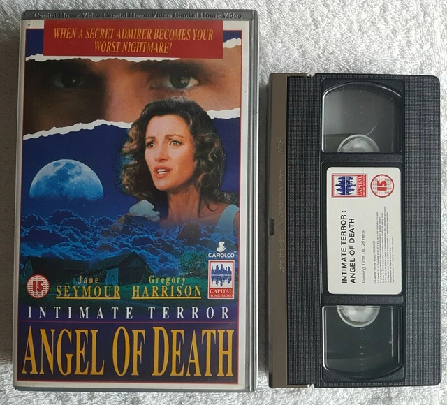 INTIMATE TERROR : ANGEL OF DEATH (VHS) BIG BOX - Jane Seymour + Gregory ...