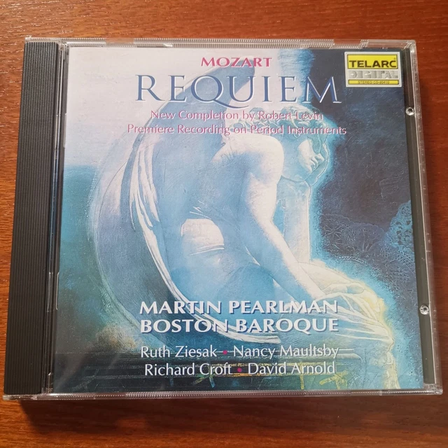 MOZART: REQUIEM (COMPLETION by Robert Levin) by Martin Pearlman ...