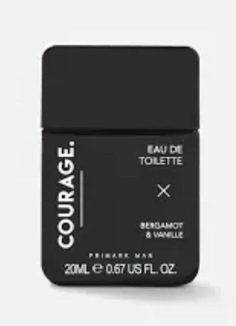 PRIMARK MAN COURAGE Bergamot & Vanille EDT for Men 20ml New & Sealed £8 ...