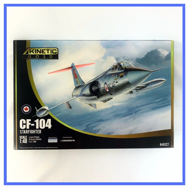 MODELLINO AEREO CF-104 Starfighter model kit 1:48 modellismo militare ...