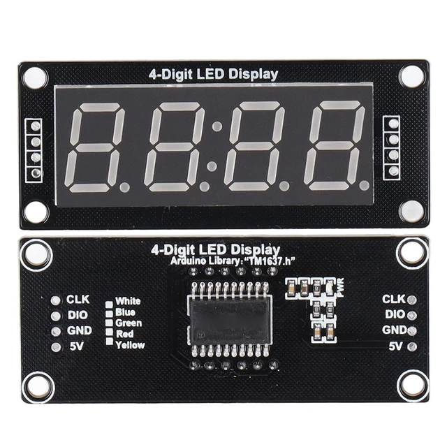 Modulo Display Led 0 56 Pollici 4 Cifre 7 Segmenti Display Led Tubo Digitale Orologio Led Eur 5