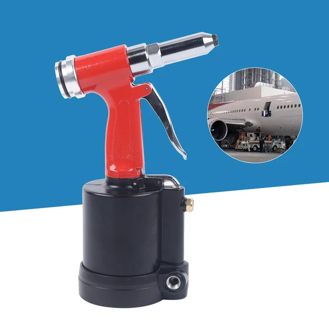 AIR HYDRAULIC POP Rivet Gun Tools Nut Riveter Garage Workshop Pneumatic ...