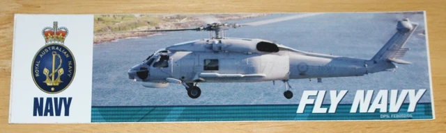 RAN ROYAL AUSTRALIAN Navy Sikorsky MH-60 Seahawk Helicopter Sticker £6. ...