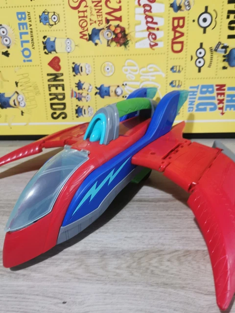 PJ MASKS PJ Air Jet Plane Aeroplane Airplane Plastic Toy Vehicle Sound ...