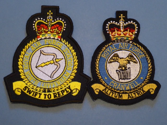 RAF PATCH, ROYAL Air Force, RAF Station North Luffenham & Cranwell £9. ...