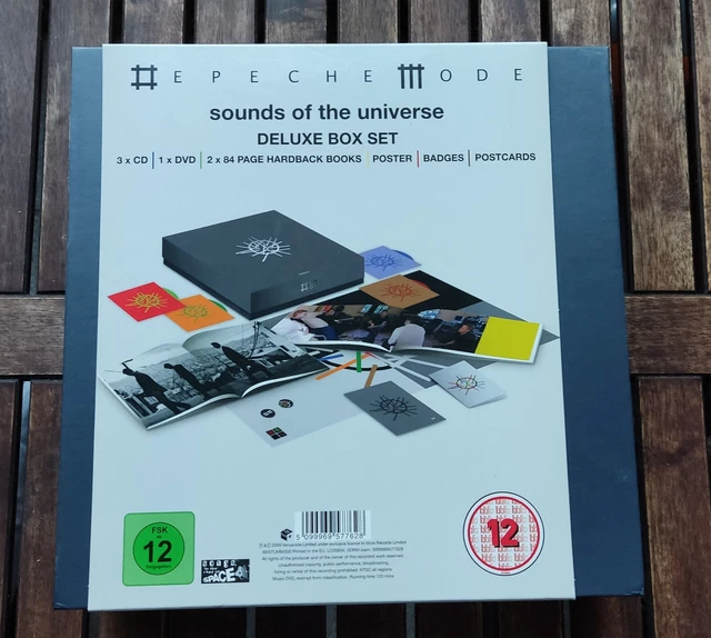 DEPECHE MODE SOUNDS of the Universe Deluxe Box Set (3 CDs/DVD/2 Books ...