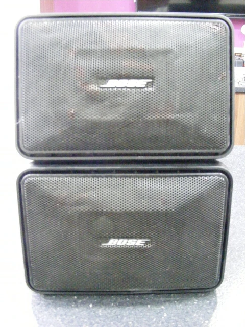 BOSE SPEAKERS X 2 Model 101 - Pair - Fully Working but with slight ...