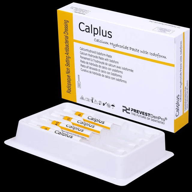 PREVEST DENPRO CAL PLUS CALCIUM HYDROXIDE PASTE WITH IODOFORM (4x2g ...