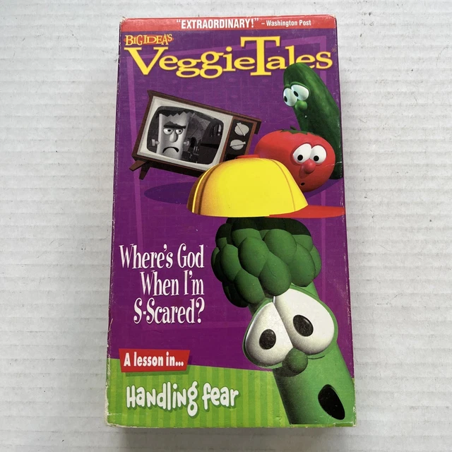 VEGGIETALES ¿DÓNDE ESTÁ Dios cuando tengo miedo? Cinta de video VHS EUR 7,76 - PicClick ES