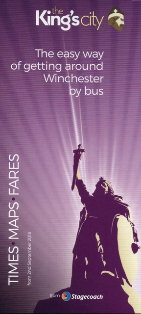 STAGECOACH KINGS CITY Bus Timetable £1.00 - PicClick UK