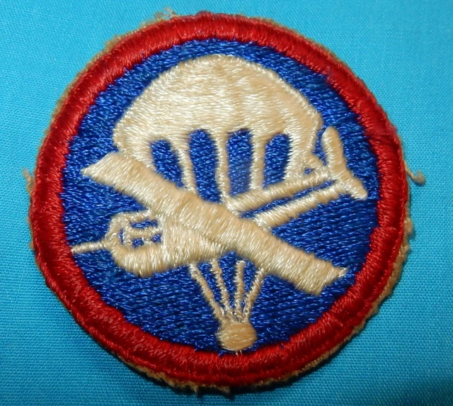 WW2 US ARMY Enlisted Glider / Parachute Patch Usa Military Badge World ...