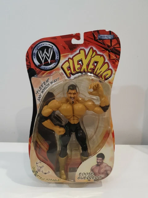 **VINTAGE EXTREMELY RARE** Eddie Guerrero Flex'ems **NEW & SEALED** $71 ...