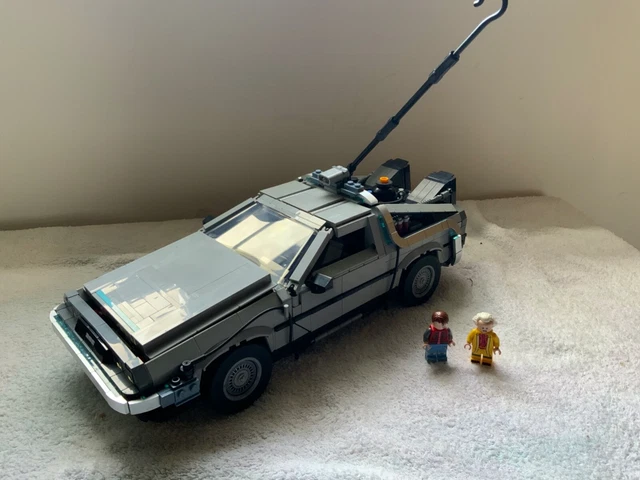 LEGO ICONS: BACK to the Future Time Machine Delorean Set: 10300 18+ Doc ...