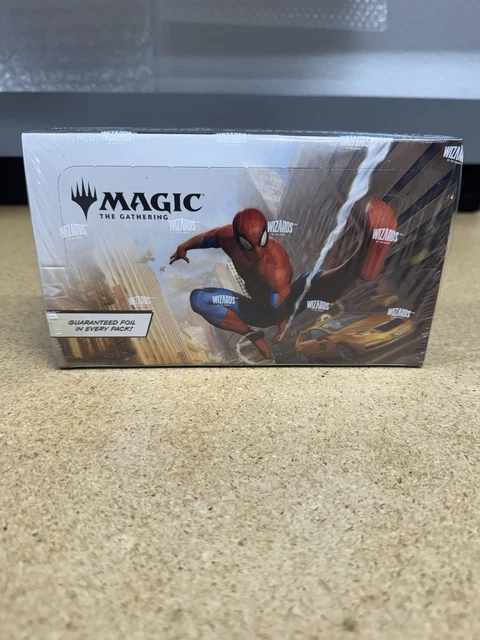 MTG MARVEL'S SPIDER-MAN Play Booster Box Magic the Gathering Sealed ...