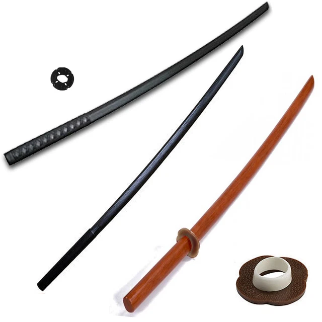 BOKKEN LEGNO SUBURITO, Bokutō con Tsuba - Allenamento per Aikido, Iaido ...