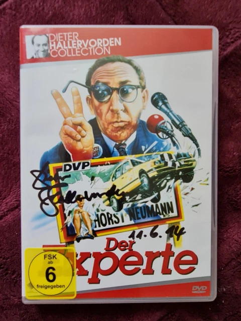 90. JAHRE! DIETER Hallervorden, DVD, handsigniert, Der Experte EUR 148 ...