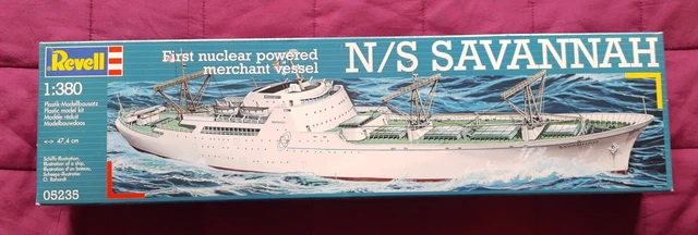 REVELL 05235 - N/S Savannah - 1. Nukleares Frachtschiff !, 1:380 Neu ...