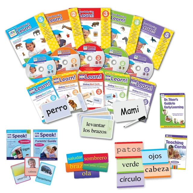 YOUR CHILD CAN Learn Speak Spanish Deluxe ~ Authorized Retailer~Brand ...
