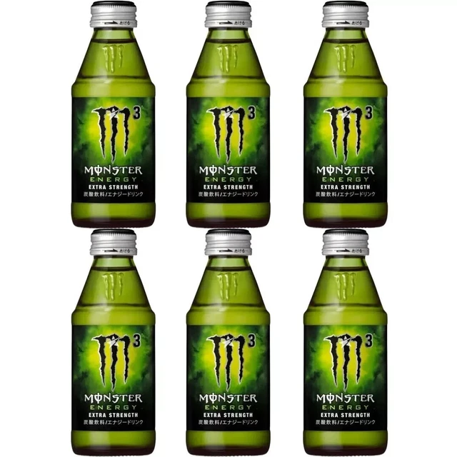 MONSTER M3 ENERGY Extra Strength Japanese Bottled Energy Drink Pack of ...