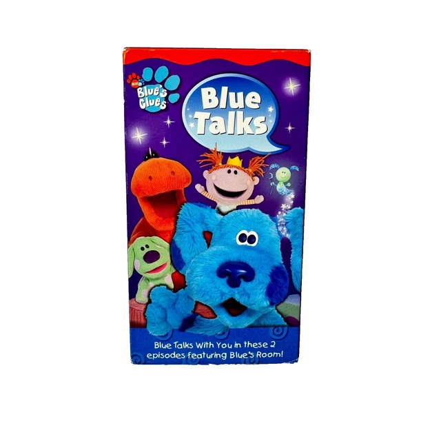 VINTAGE VHS: BLUE'S Clues - Blue Talks Nick Jr Donovan Patton as Joe £ ...