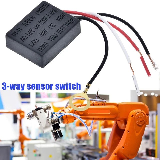 3 WAY SENSOR Dimmer AC 120V/220V Touch Switch Table Light Parts Sensor ...