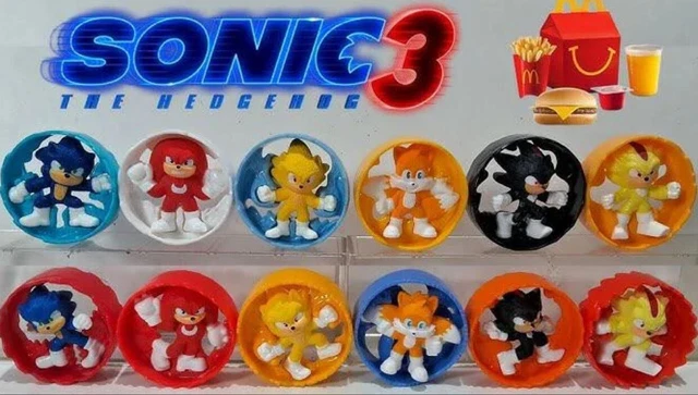 MCDONALD'S HAPPY MEAL 2025 Sonic 3 Nuovi Mccafé Sorpresine Nuove Mcdo ...