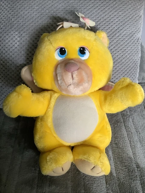 WUZZELS BUTTERBEAR 10& Plush Soft Toy 1984 Disney Children's Retro ...