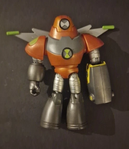 BEN 10 OMNI-NAUT Armour Heat Blast Robot Action Figure Playmates Toys ...