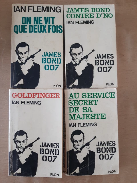 IAN FLEMING: James Bond 007/ 4 TOMES ED Plon EUR 20,00 - PicClick FR