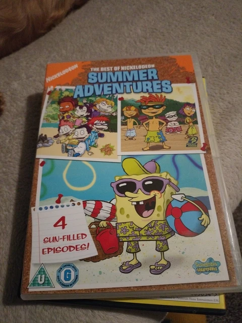 NICKELODEON DVDS SPONGEBOB Square pants Movie Films Kids Summer ...