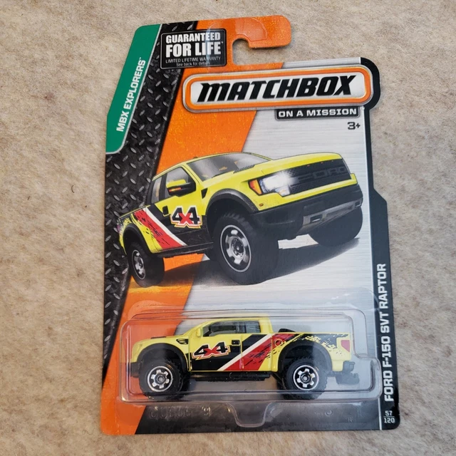 MATCHBOX FORD F-150 SVT Raptor On A Mission neuf dans sa boîte EUR 3,90 ...