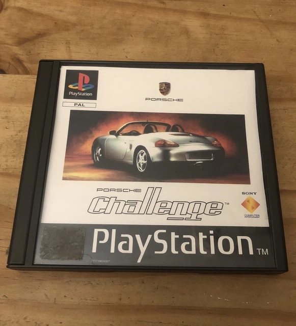 VINTAGE SONY PLAYSTATION PS1 PORSCHE CHALLENGE PAL Driving Racing ...