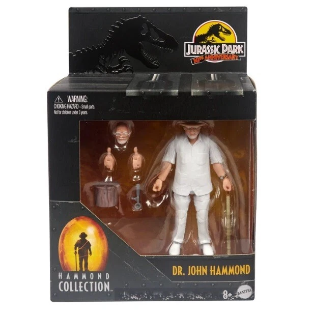 MATTEL JURASSIC WORLD Hammond Collection DR John Hammond (Jurassic Park ...