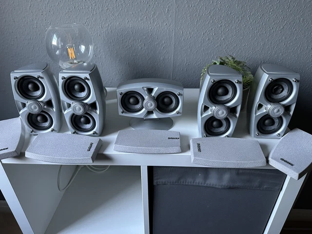 SONY SS-MS545 PASCAL Home Cinema Satellite Speakers (5) 120 W Great ...