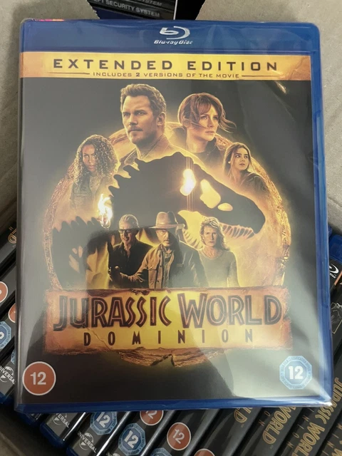 Jurassic World Dominion Extended Edition Uk Blu Ray Newsealed Eur