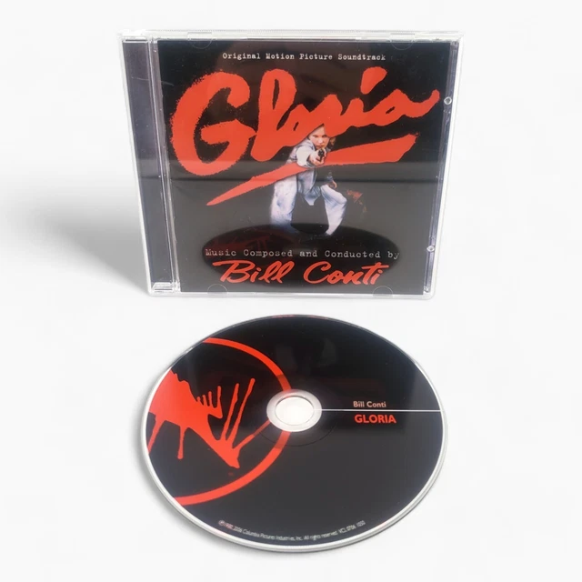 BANDE ORIGINALE GLORIA CD OST Score Bill Conti OOP édition limitée ...