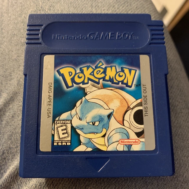 ORIGINAL POKEMON BLUE Version AUTHENTIC Game Boy Color EUR 91,39 ...