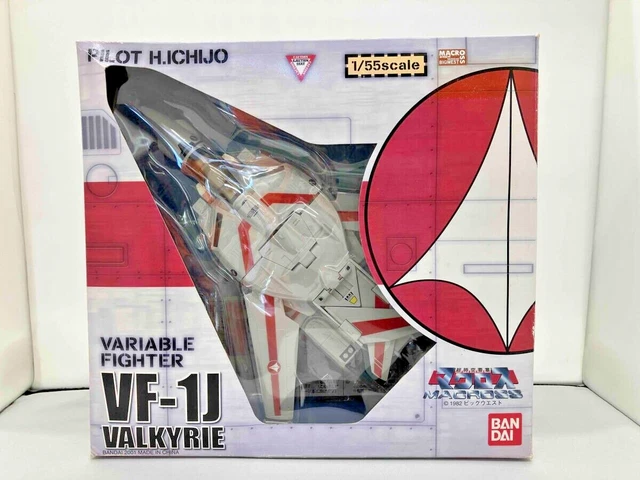 BANDAI MACROSS VF-1J Valkyrie Hikaru Ichijo 1/55 Figure Variable ...