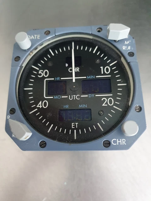 AIRBUS A320 COCKPIT Clock OEM Rare £169.00 - PicClick UK