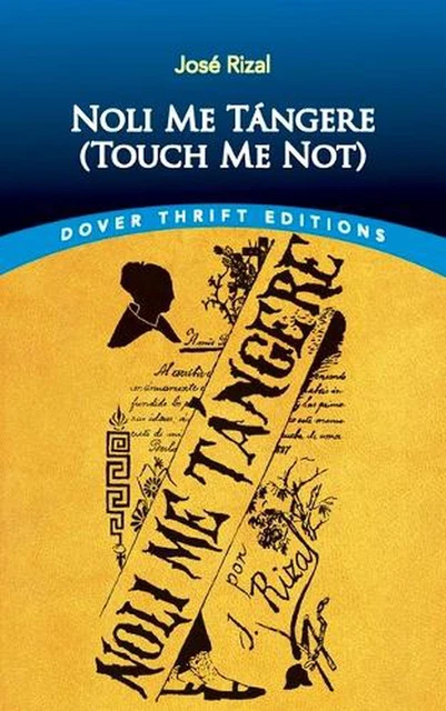 NOLI ME TANGERE (Touch Me Not) by ,Jose Rizal (English) Paperback Book ...