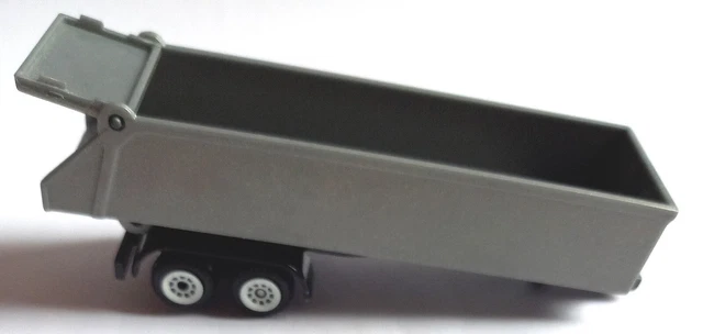 SIKU 1514 AUFLIEGER für Scania Sattelkipper LKW grau schwarz sehr guter ...