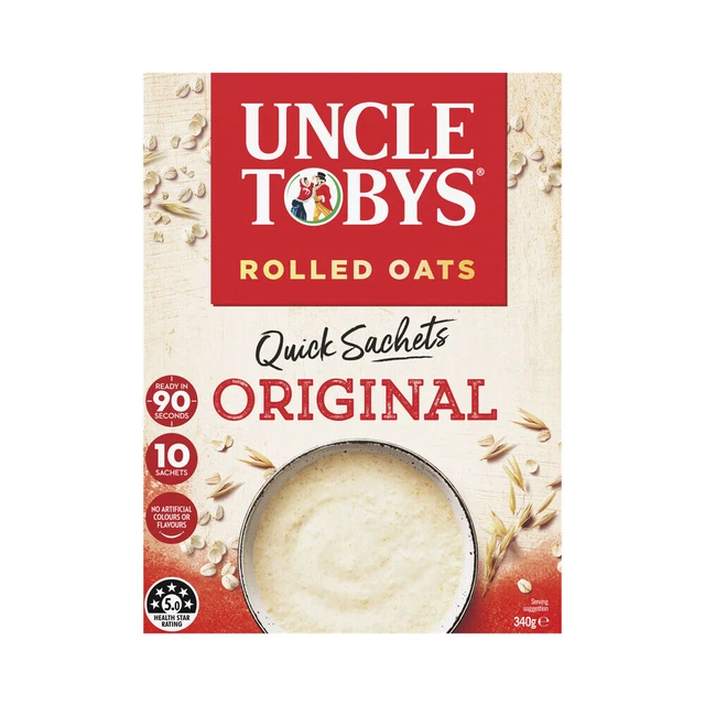 ORIGINAL OATS QUICK Sachets 10 pack 340g $8.82 - PicClick AU