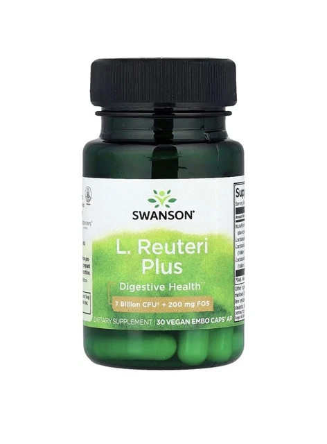 L. REUTERI PLUS, 30 Vegan EMBO Caps® AP £31.90 - PicClick UK