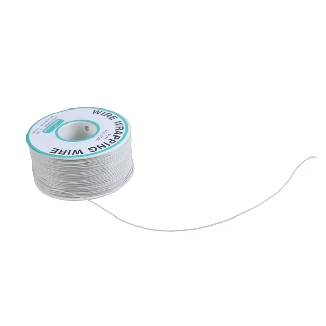 FLEXIBLE 30AWG BRASS Wire 250 Meter Cable for Breadboards Electronic ...